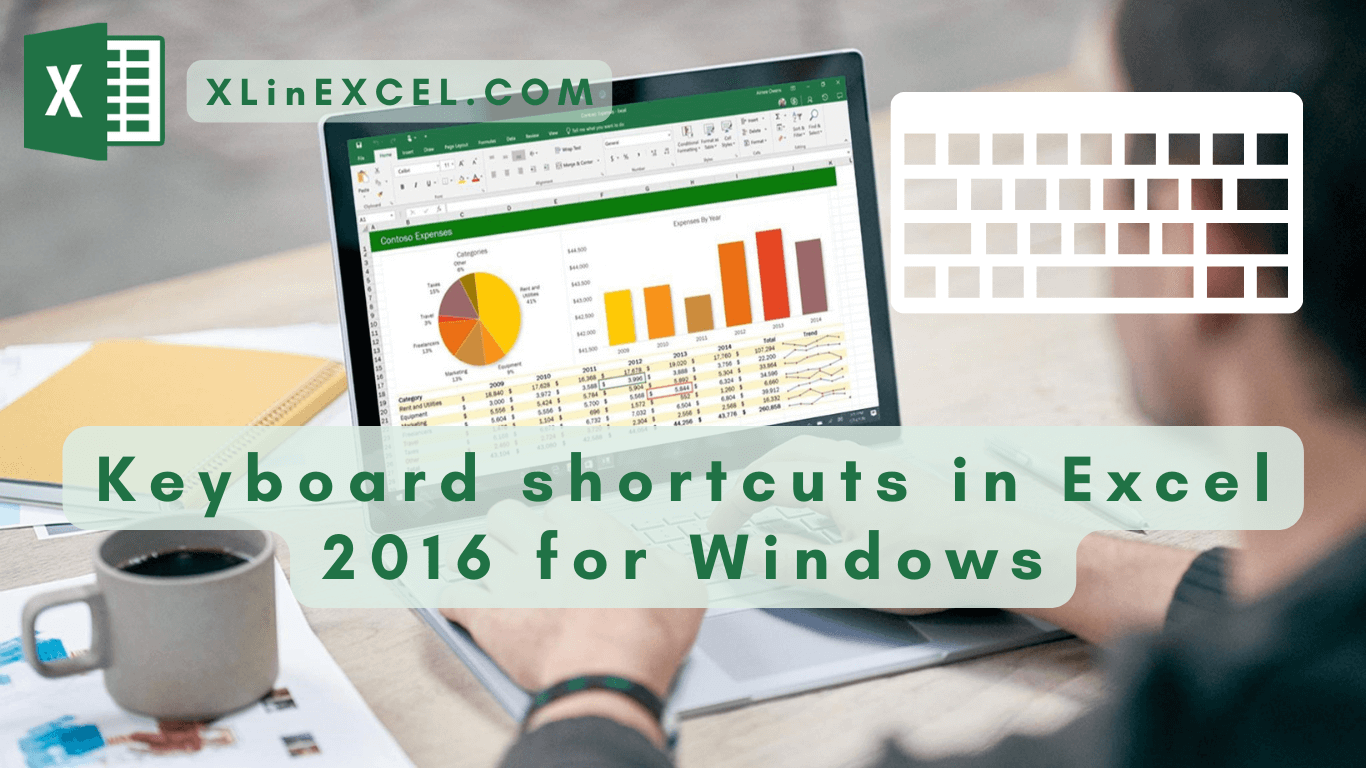 Keyboard Shortcuts In Excel 2016 For Windows Xl In Excel