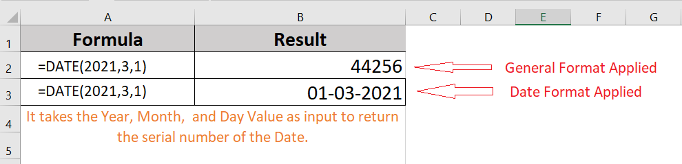 Excel DATE Function Syntax And Use Xl In Excel